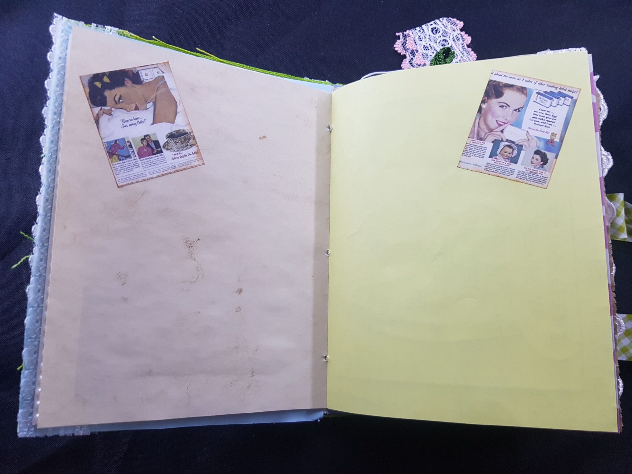 flip Through - Retro 1950s Junk Journal - Kelly's Crafty Corner