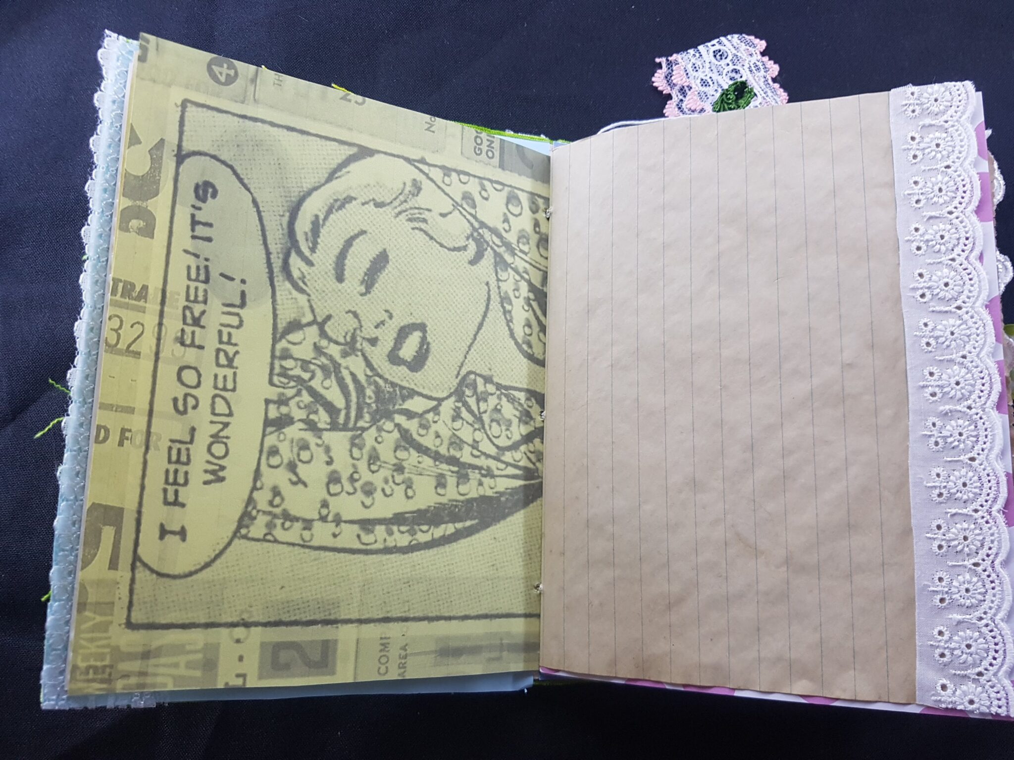 flip Through - Retro 1950s Junk Journal - Kelly's Crafty Corner