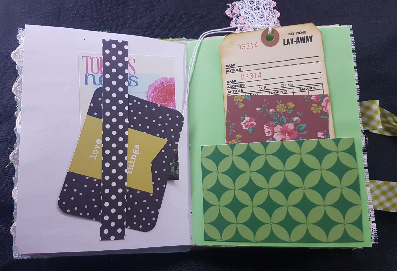 flip Through - Retro 1950s Junk Journal - Kelly's Crafty Corner