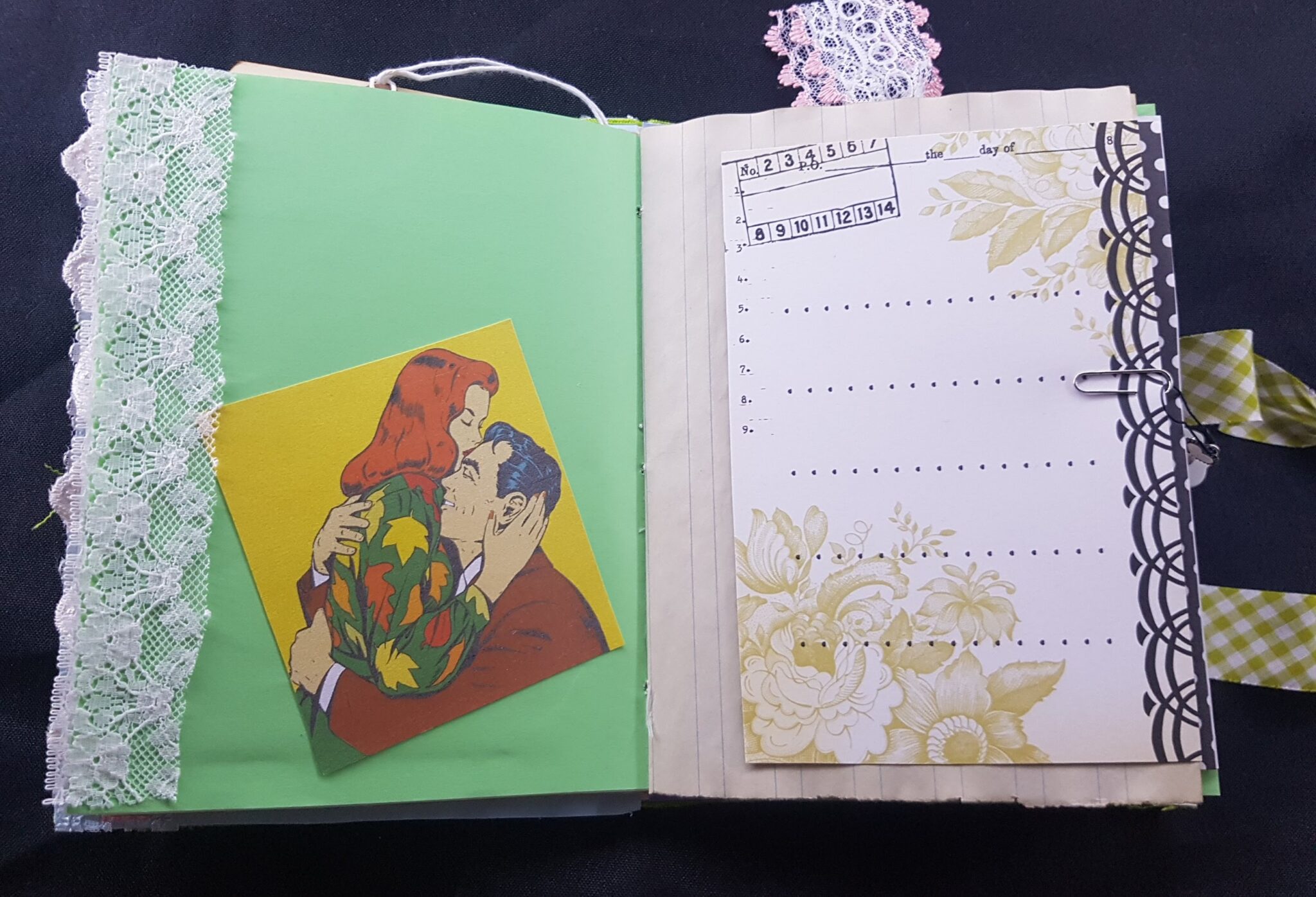 flip Through - Retro 1950s Junk Journal - Kelly's Crafty Corner