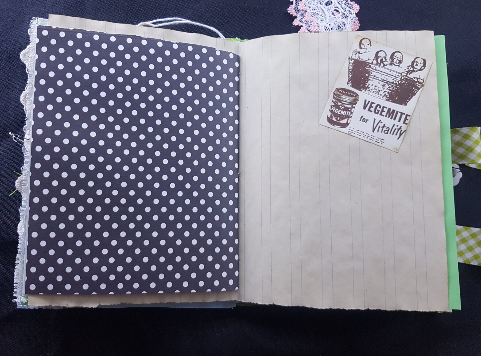 flip Through - Retro 1950s Junk Journal - Kelly's Crafty Corner
