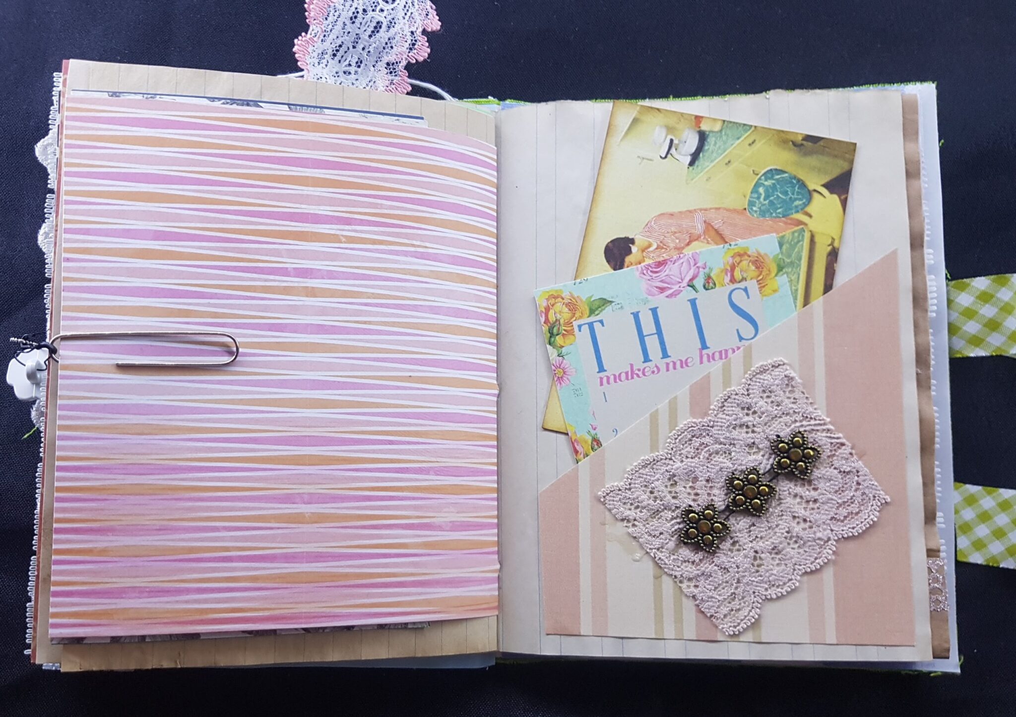 flip Through - Retro 1950s Junk Journal - Kelly's Crafty Corner